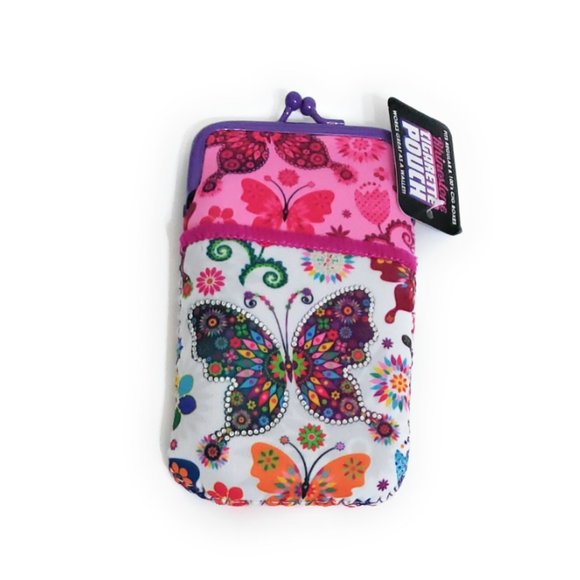 Bags | Rhinestonedesign Neoprene Cigarette Pouch With Snap Clasp ...